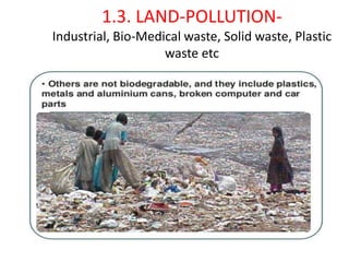 Major environmental problems and Issues of the world | PPTX