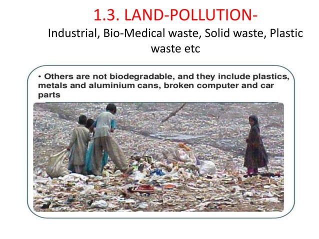 Major environmental problems and Issues of the world | PPTX