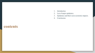 Major epidemics .pptx