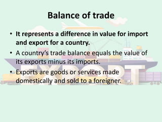 Major exporter of india | PPTX