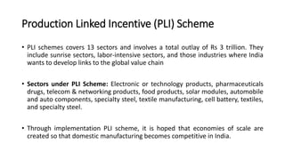 Major Export Sectors & Analysis of Govt Schemes.pptx