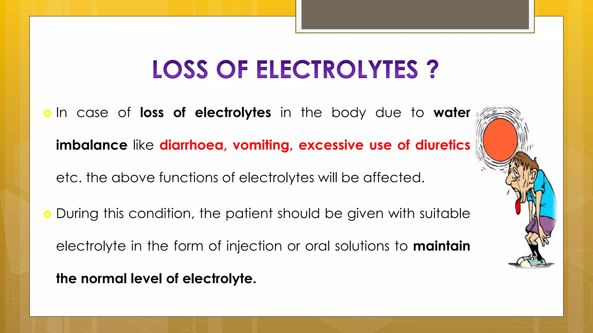 Major extracellular and intracellular electrolytes | PDF
