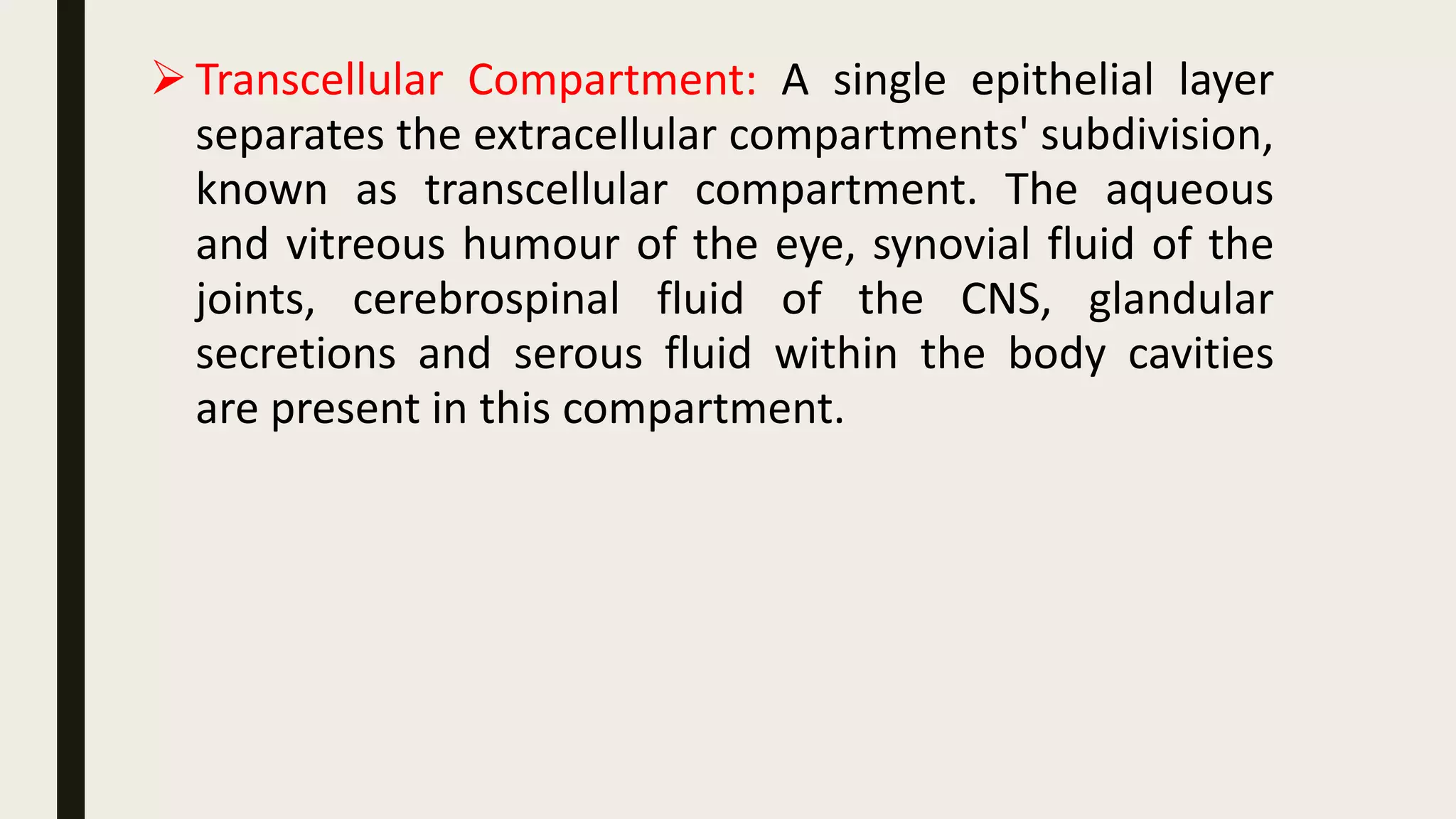 Major extracellular and intracellular electrolytes first semester b ...
