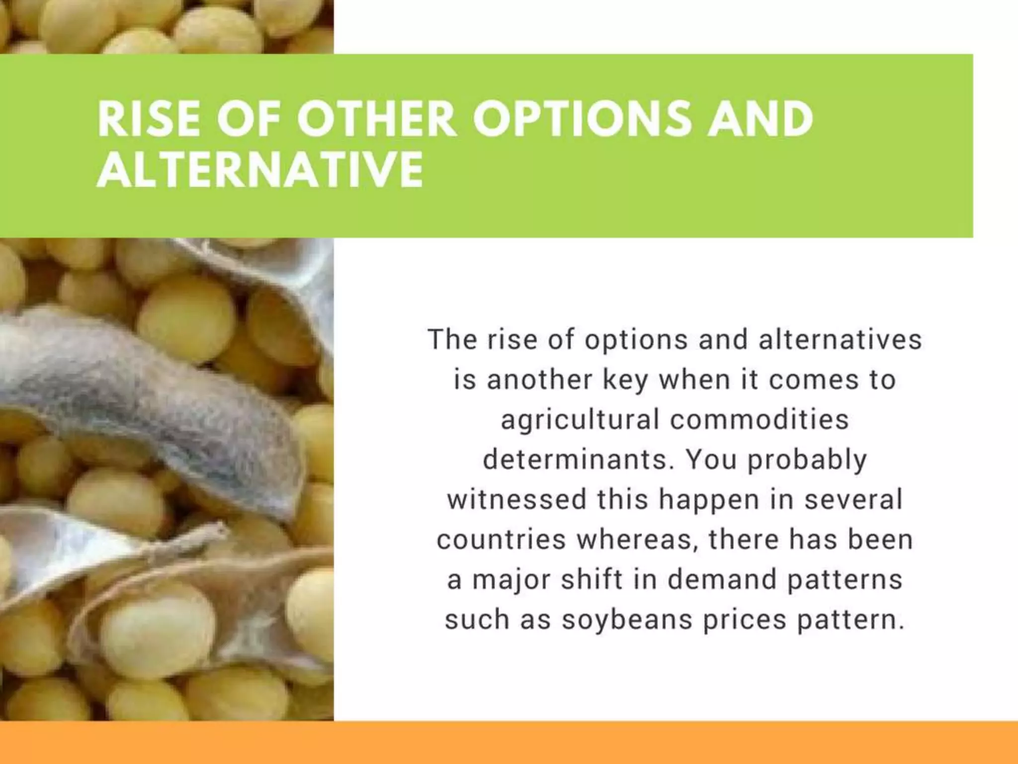 Major Factors Affecting Agricultural Commodity Prices - Commodity Basis ...