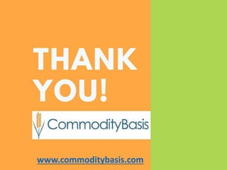 Major Factors Affecting Agricultural Commodity Prices - Commodity Basis ...