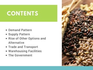 Major Factors Affecting Agricultural Commodity Prices - Commodity Basis ...