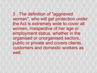 sexual harassment of women at workplace (prevention,prohibition and ...
