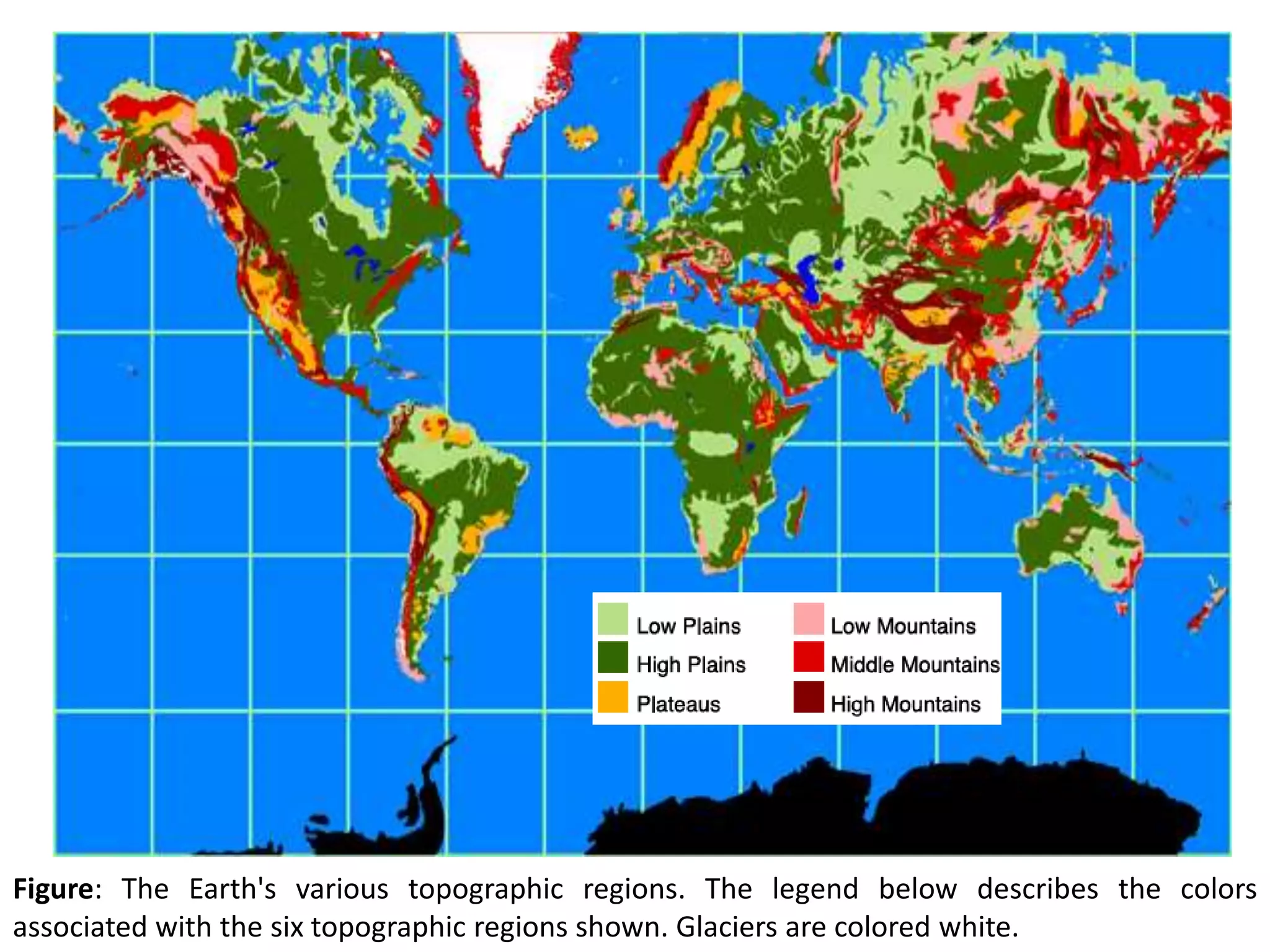 Major features of earth's surface | PPTX