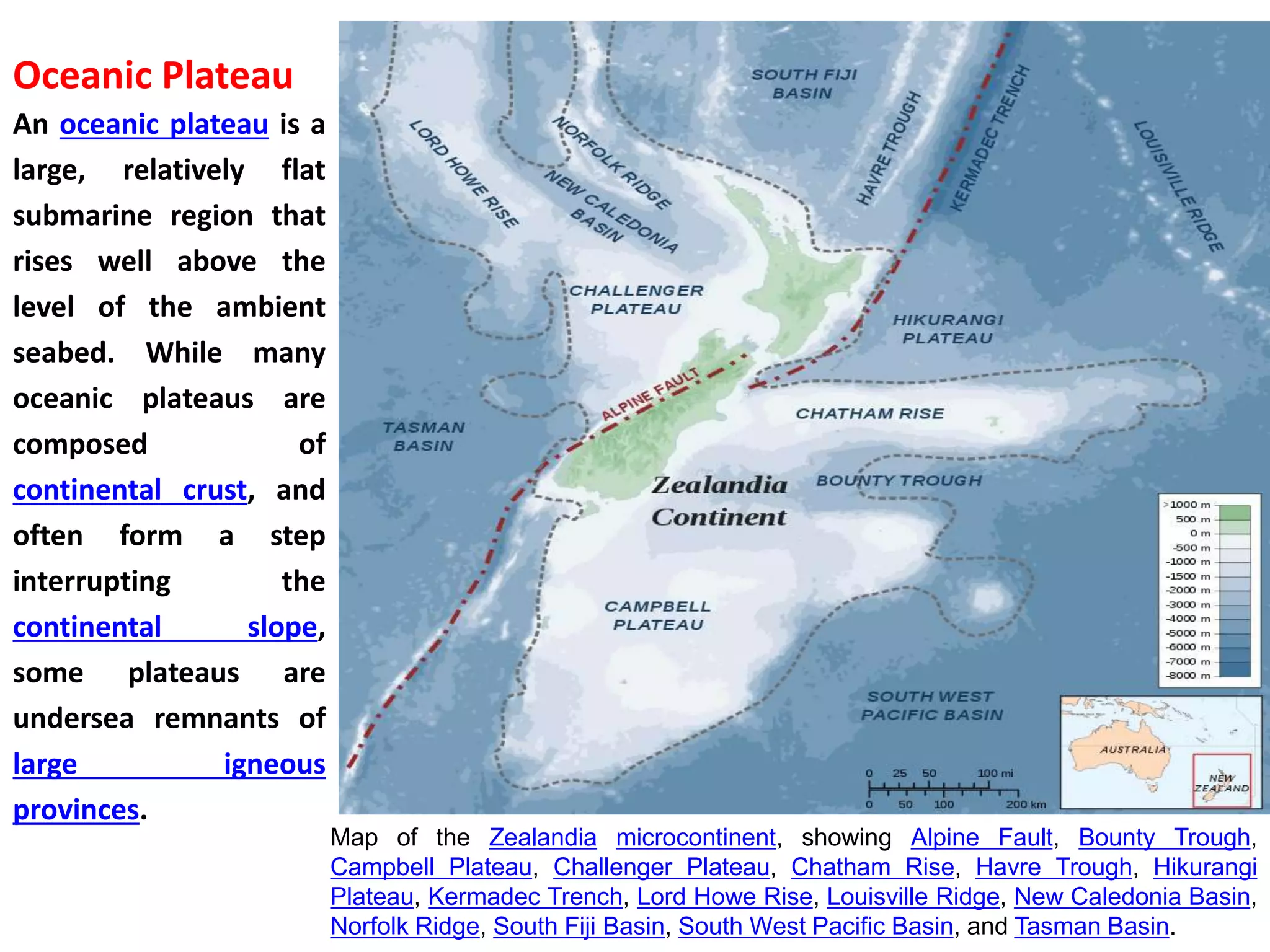 Major features of earth's surface | PPTX
