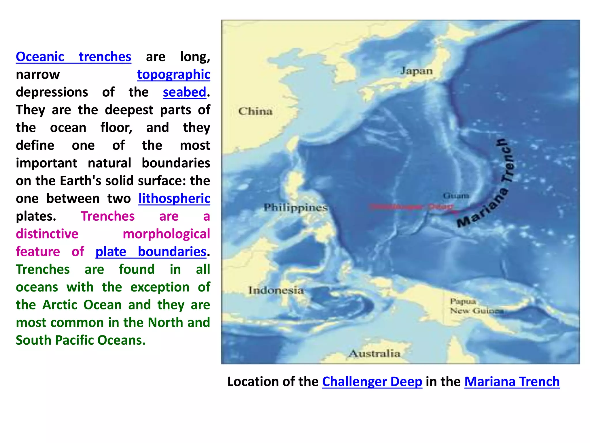 Major features of earth's surface | PPTX