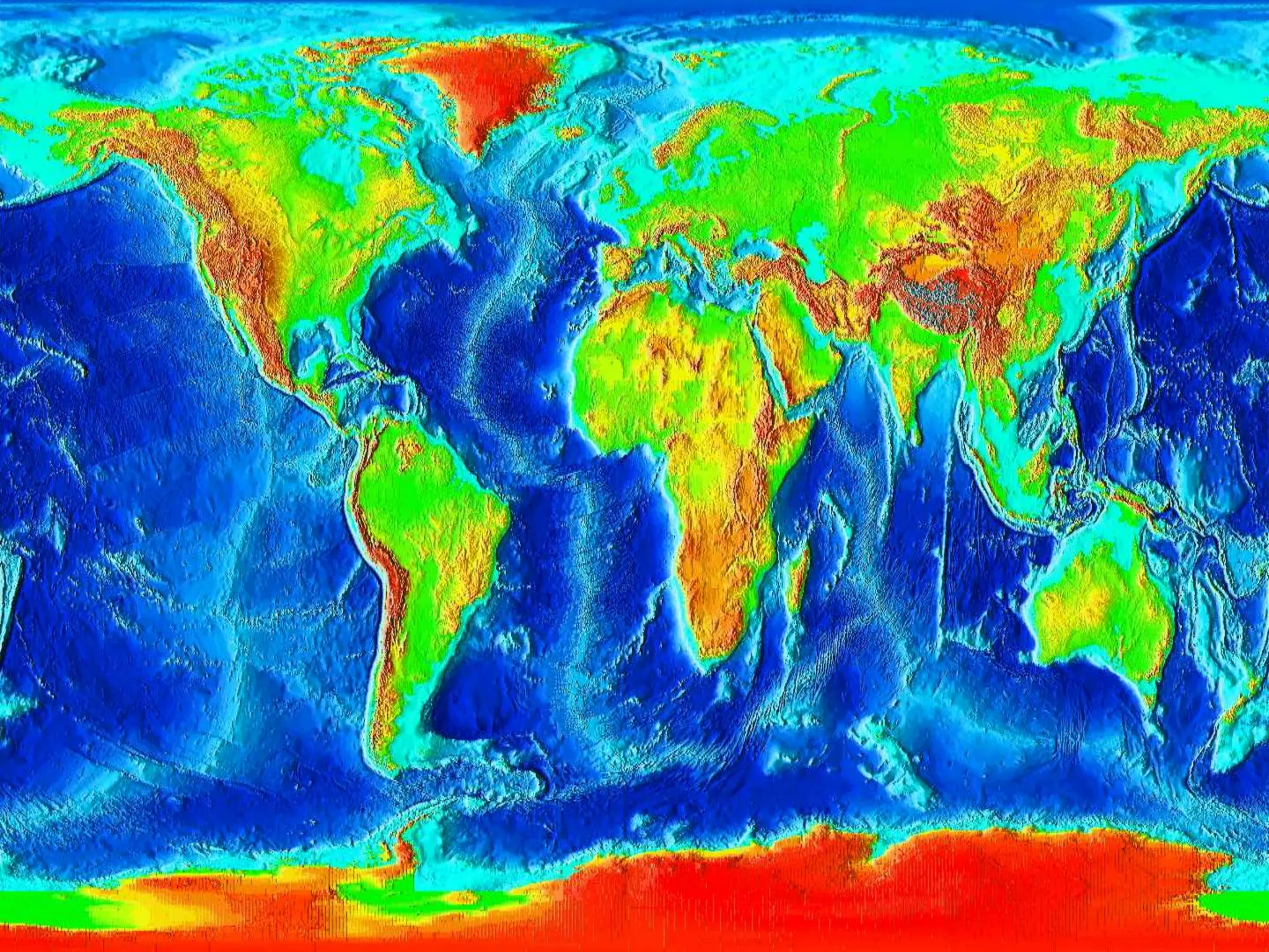Major features of earth's surface | PPTX