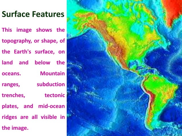 Major features of earth's surface | PPTX