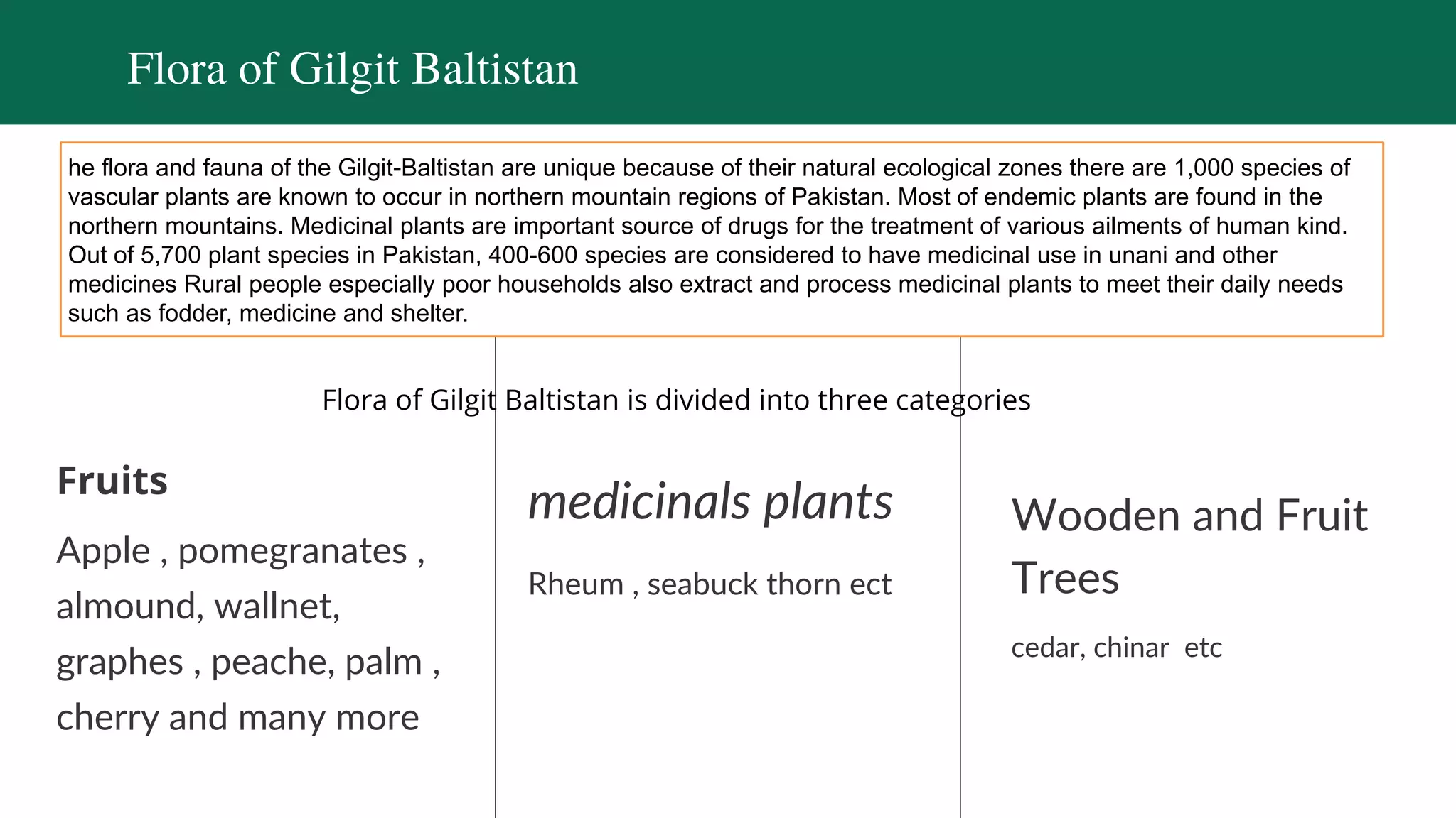 Flora and Fauna of Gilgit Baltistan.pptx