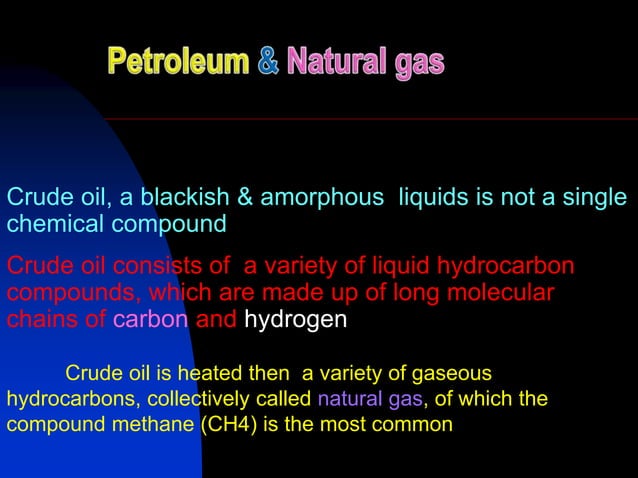 Major formation types | PPTX | Chemistry | Science