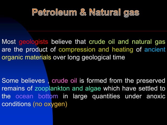 Major formation types | PPTX | Chemistry | Science