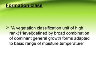Major formation types of the world | PPT