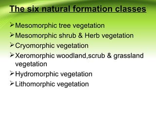 Major formation types of the world | PPT