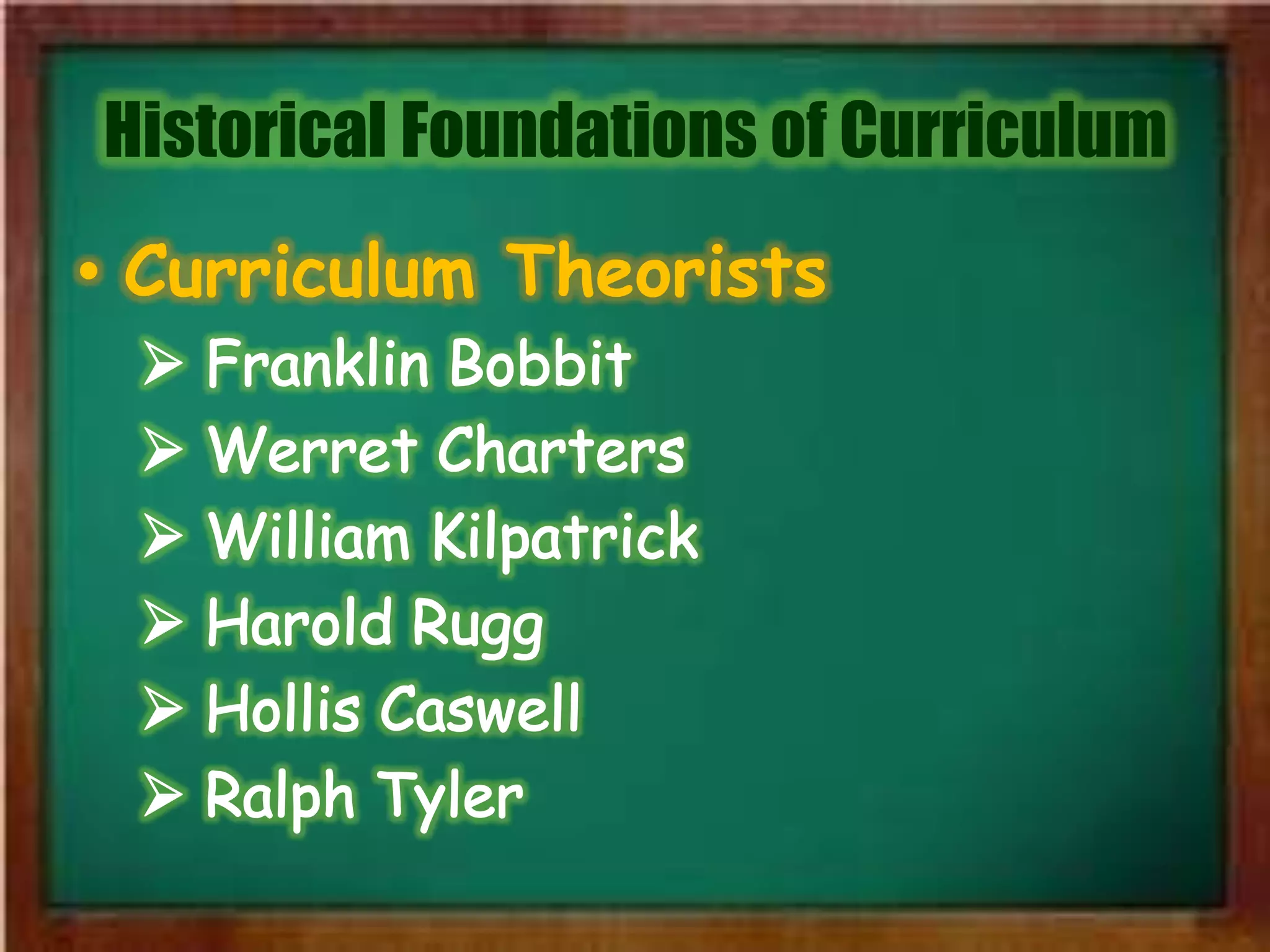 Major foundations of curriculum | PPTX