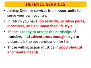 Major General PC Sen | Career Indian Army Navy Airforce | PPTX