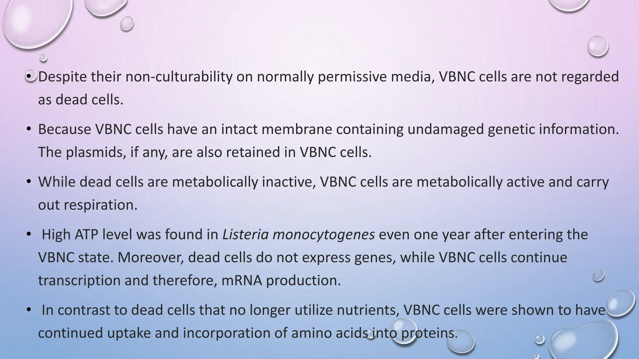 Major groups of bacteria: Spirochetes, Chlamydia, Rickettsia, nanobes ...