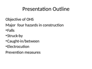 Major Hazard and Pevention in Construction Sector.pptx