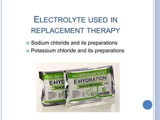 Major inta extra cellualr electrolyte. | PPT