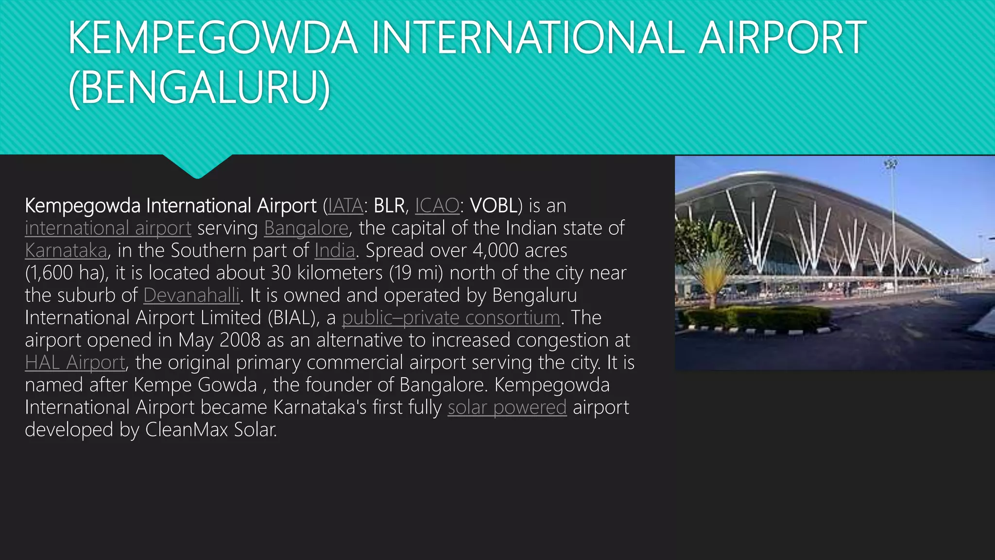 Major international airports in india | PPTX