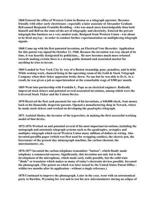 Major inventions and events | DOCX