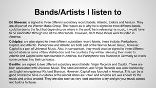 Major label case study | PPT