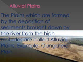 Major land forms Of the Earth | PPTX