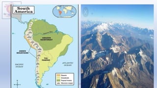 South America Major Landforms