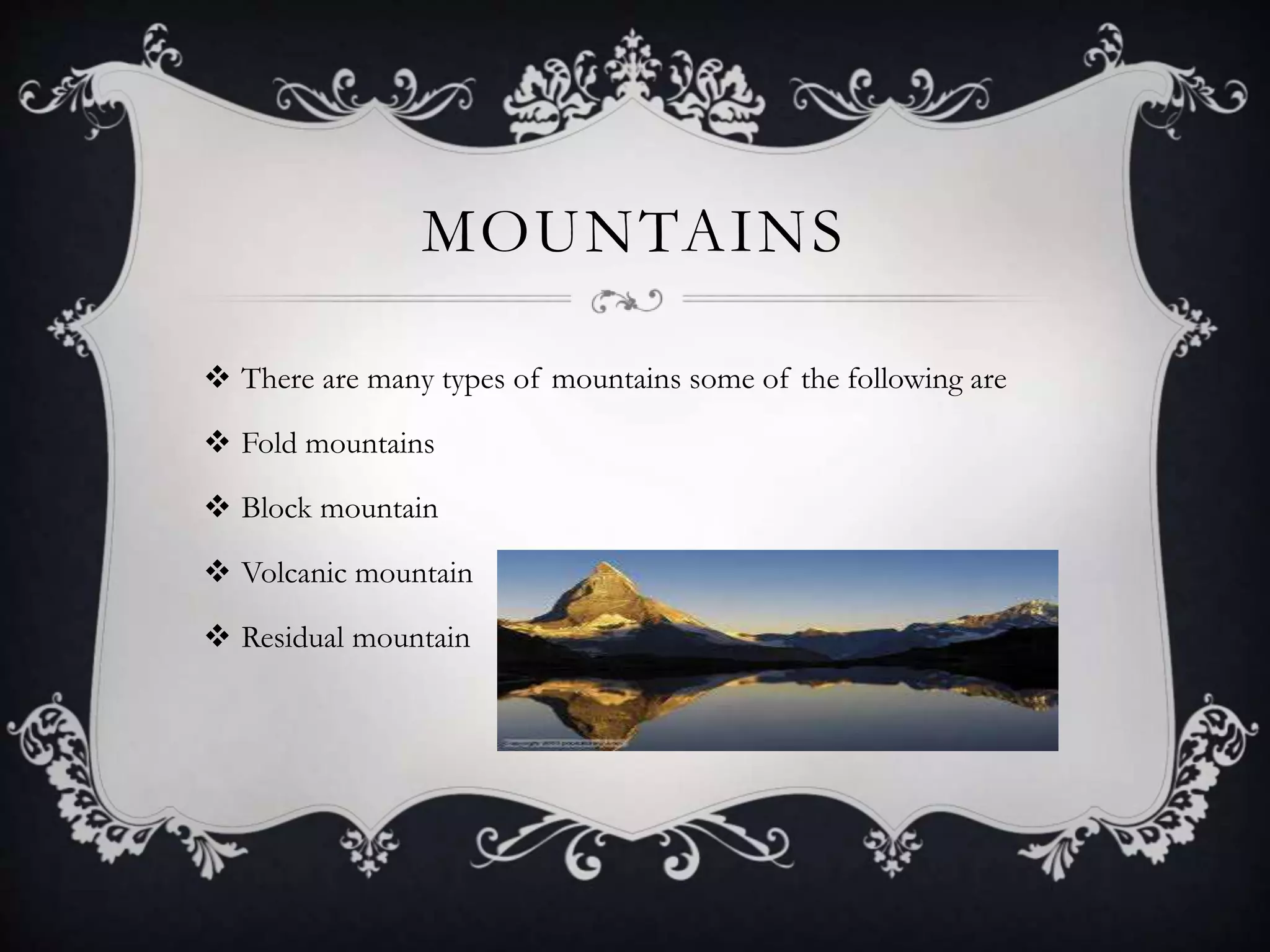 Major land forms of earth | PPTX