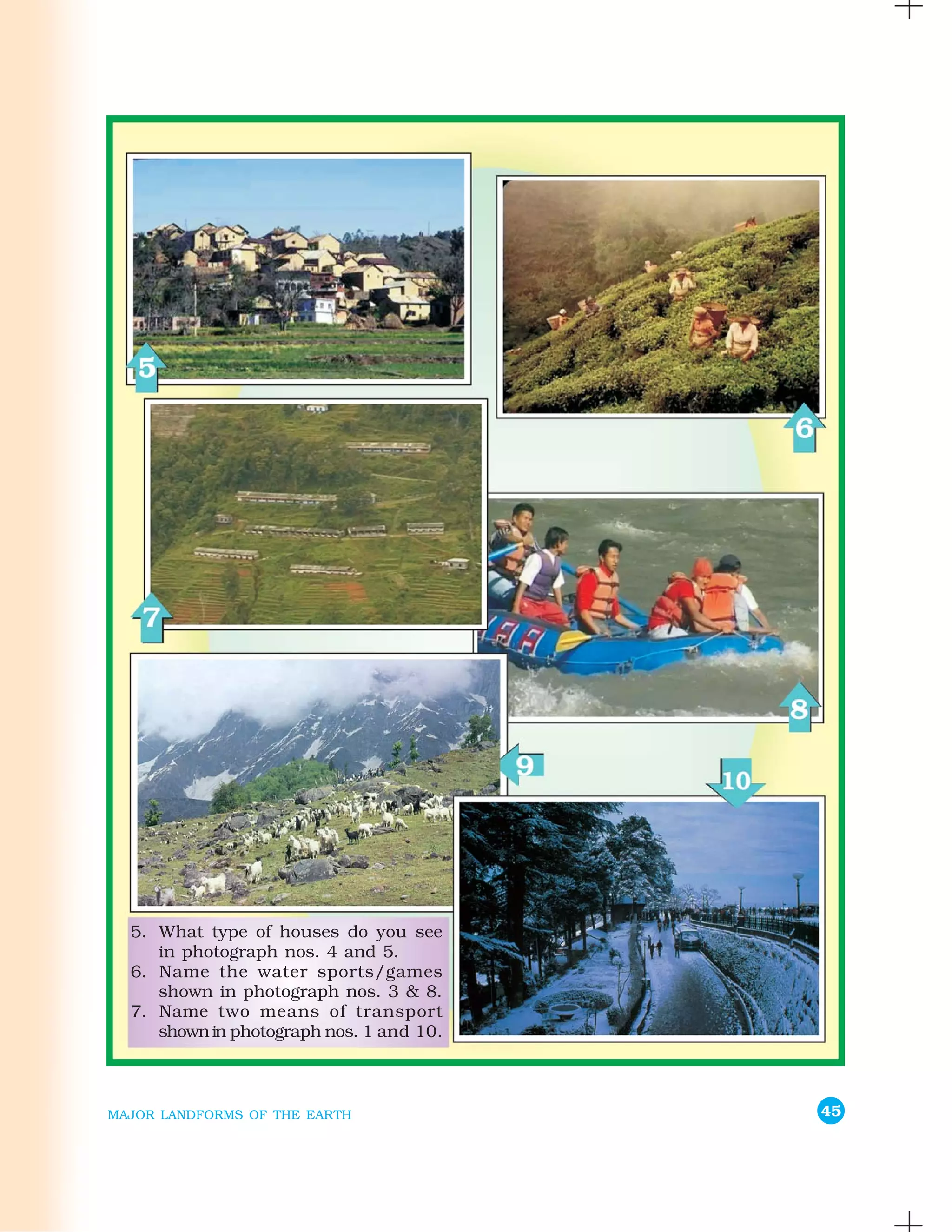 Major landforms of the earth | PDF