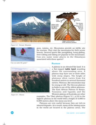 Major landforms of the earth | PDF