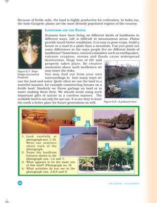 Major landforms of the earth | PDF