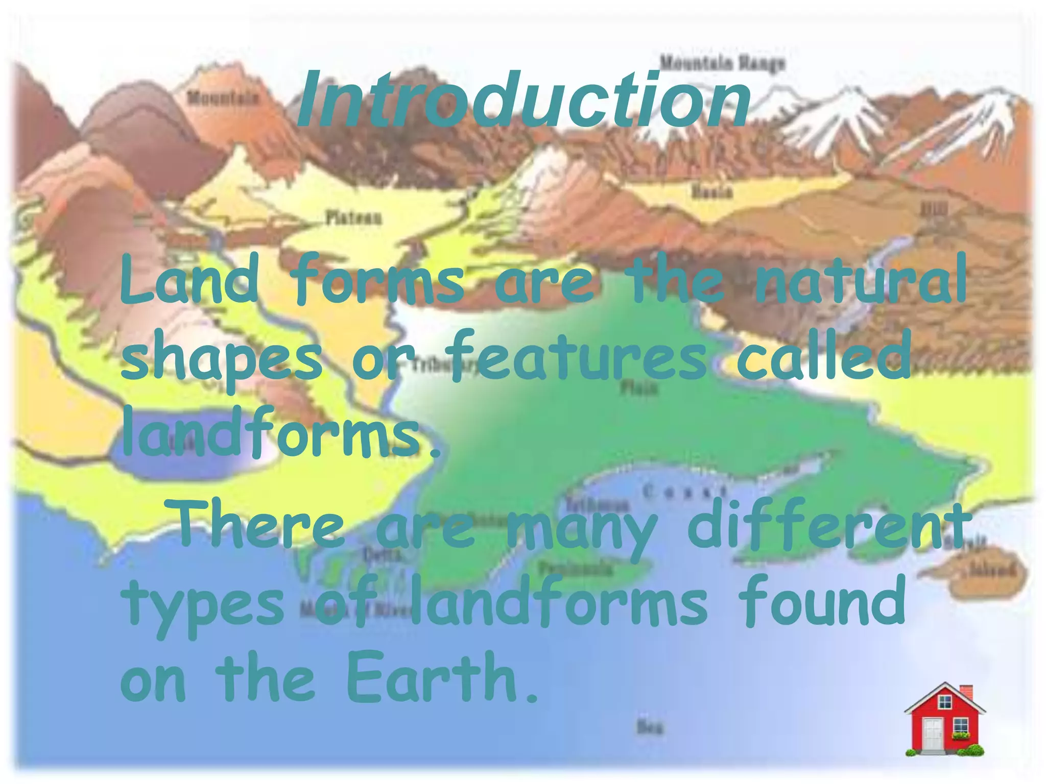 Major landforms of the earth | PPTX