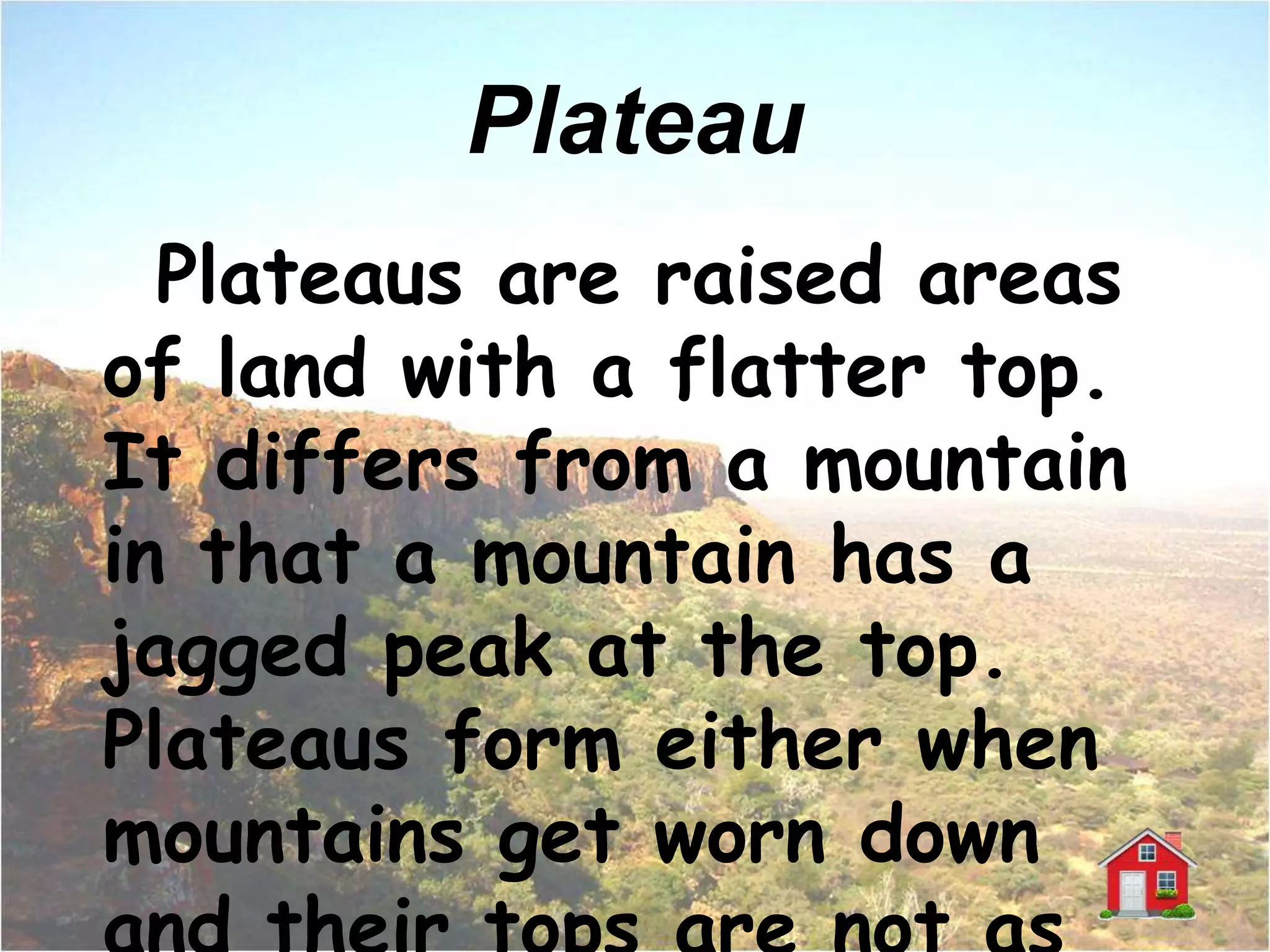 Major landforms of the earth | PPTX