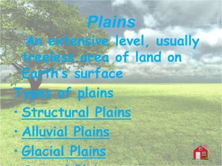 Major landforms of the earth | PPTX