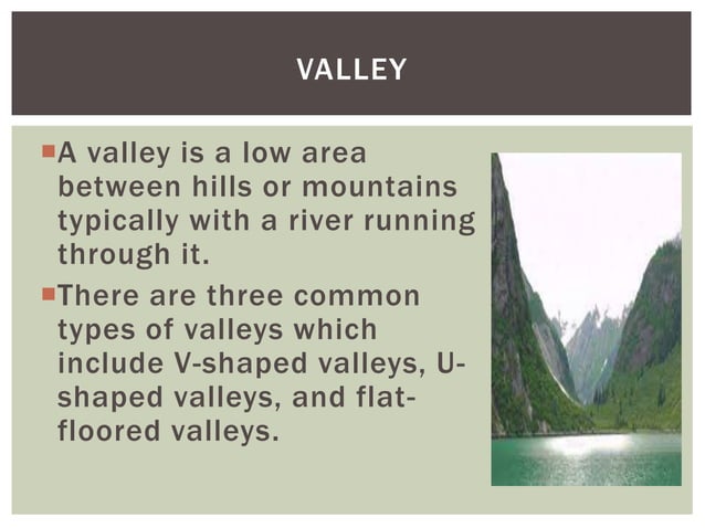 Major landforms of the earth | PPTX | Geography | Science
