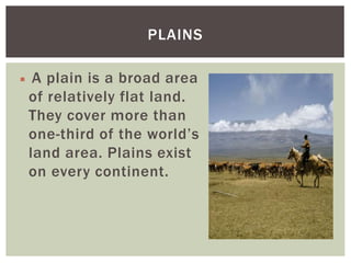 Major landforms of the earth | PPTX