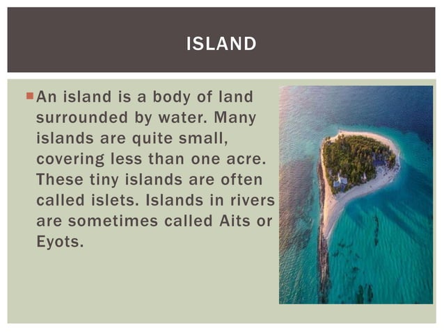 Major landforms of the earth | PPTX | Geography | Science