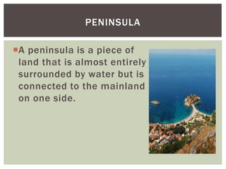 Major landforms of the earth | PPTX