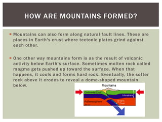 Major landforms of the earth | PPTX