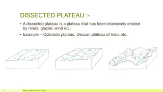 Major landforms of the earth | PPTX
