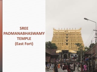 Major landmarks in thiruvananthapuram | PPTX
