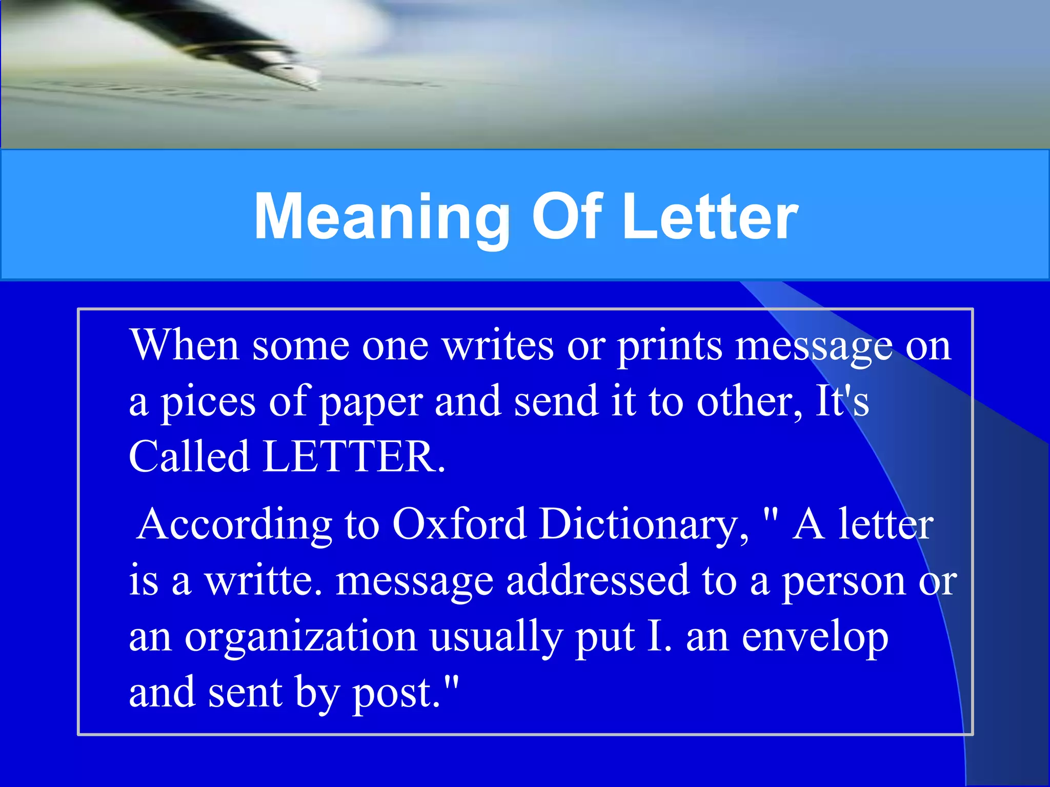 Major media of written communication | PPTX