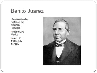 Major mexican political leaders since 1824 | PPT