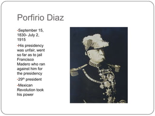 Major mexican political leaders since 1824 | PPT