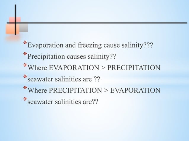 Major and minor components of seawater | PPTX | Chemistry | Science