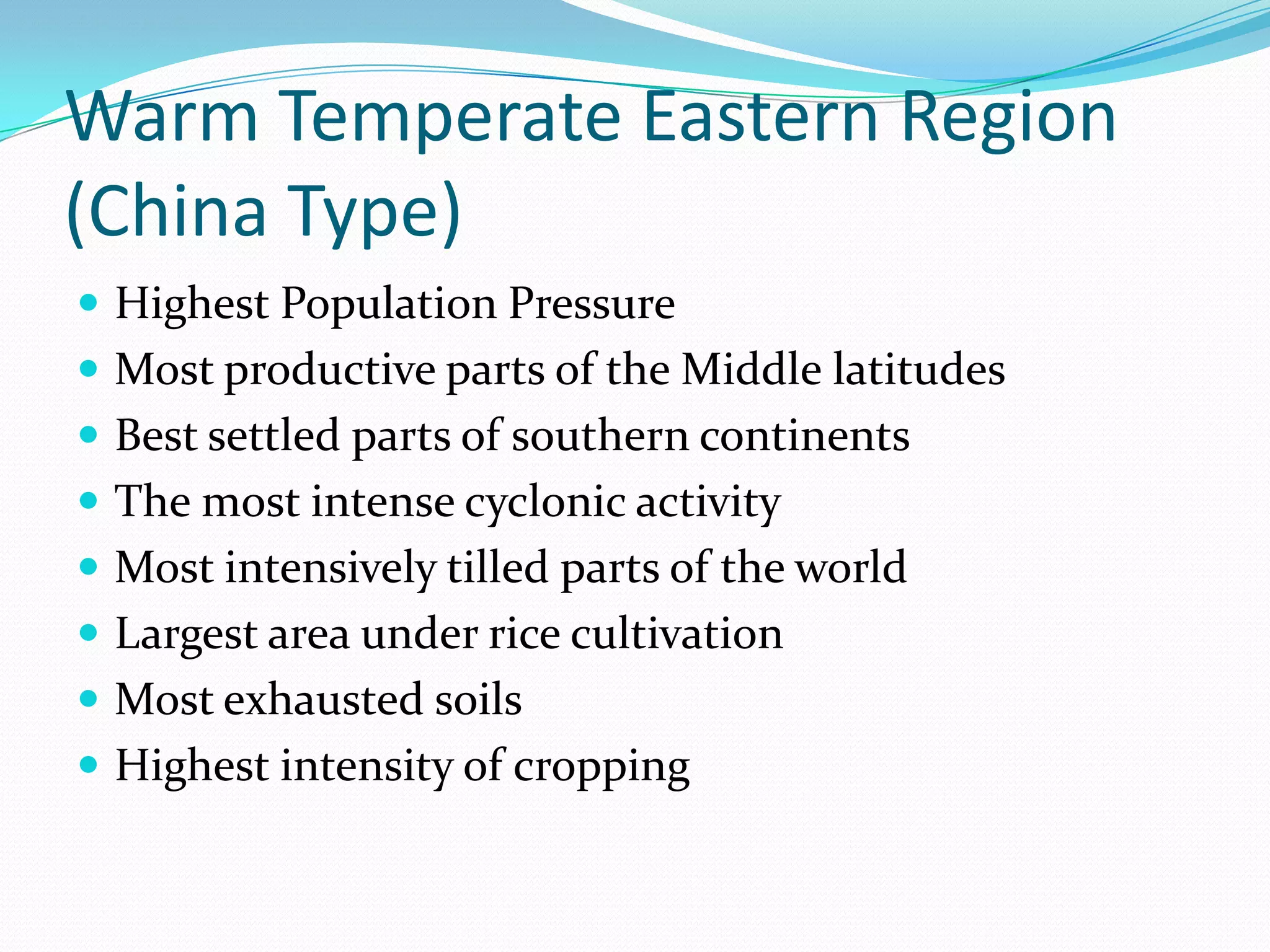 Major natural regions of the world. | PPTX